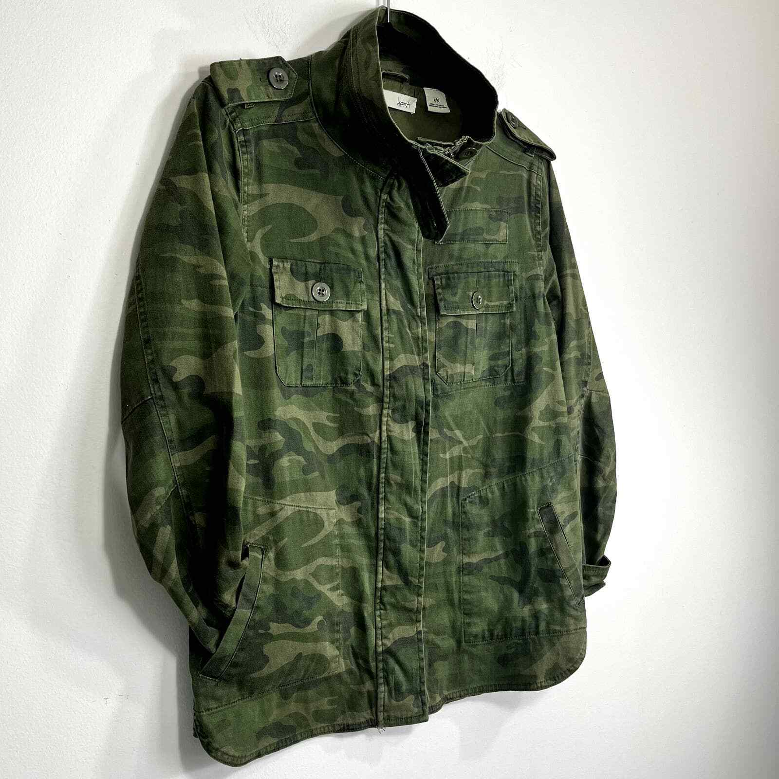 kersh Army Camo Utility Jacket Small - Gem