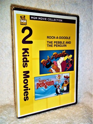 Rock A Doodle (DVD, 1999) animated Glen Campbell animated Pebble & The ...