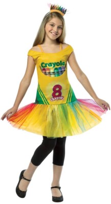 Crayon Box Tutu Crayola Crayons Cute Fancy Dress Up Halloween Child ...