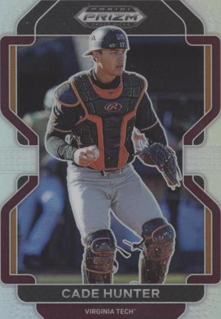 2022 Panini Prizm Draft Picks - Cade Hunter #PDP153 Silver Prizm (RC ...