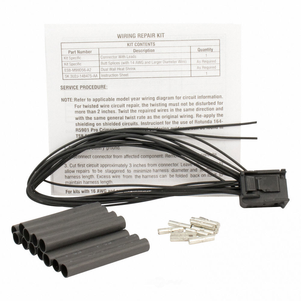 Motorcraft WPT1458 Electrical Connectors - Audio / Video Module ...