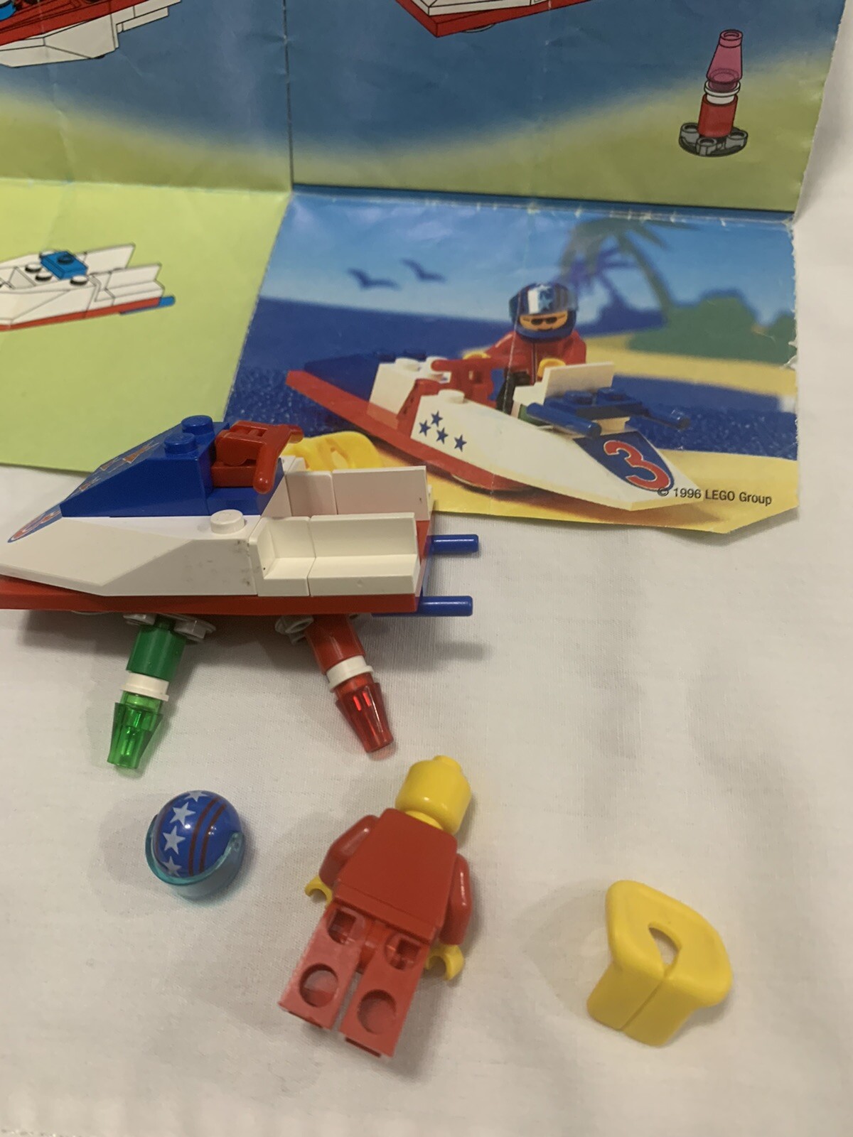 Lego Town: #6517 Race:Water Jet & #6567 Extreme Team:Speed Splasher w ...