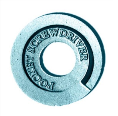 COIN-SIZED POCKET SCREWDRIVER | eBay