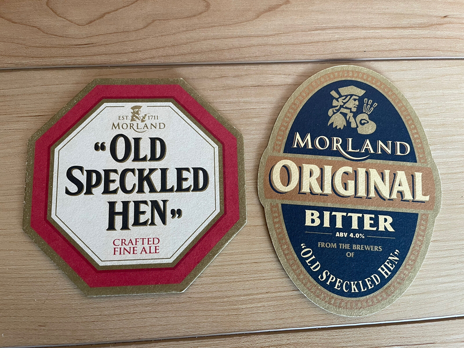 Beer Coaster ~ Morland Brewing Smooth-Stream Bitter ~ Oxfordshire UK ...