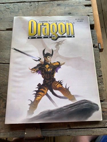 TSR Dragon Magazine 197 "New Spells & Magic Items for Dark Sun" The ...