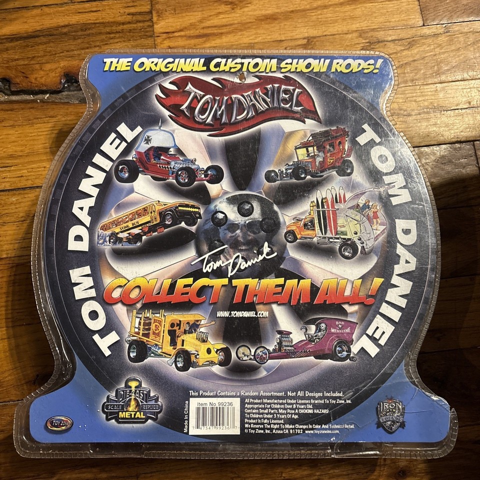 Tom Daniel 6 Pack Hot Rods 1:43 Die-Cast Models The Original Custom ...