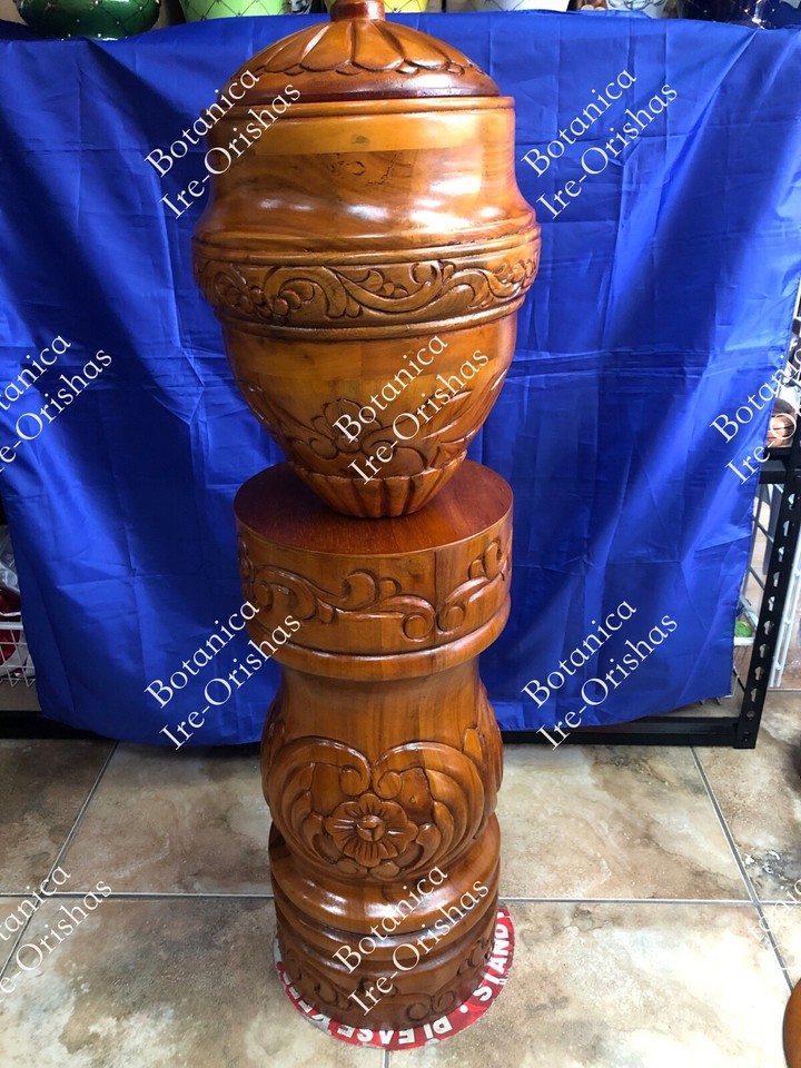 Lebrillo, Pilon, Batea y Conjunto de Agayu Agallu Argallu / Shango ...