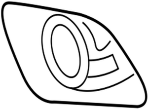 8321A718 Mitsubishi Garnish, fr bumper, rh 8321A718, New Genuine OEM ...