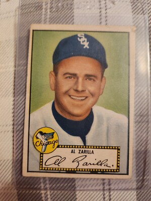 1952 Topps - Black Back #70 Al Zarilla | eBay