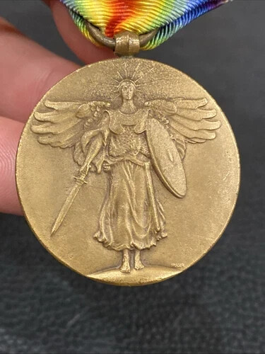 WW1 Allied Campaign US Victory Medal Great War For Civilization WWI ...
