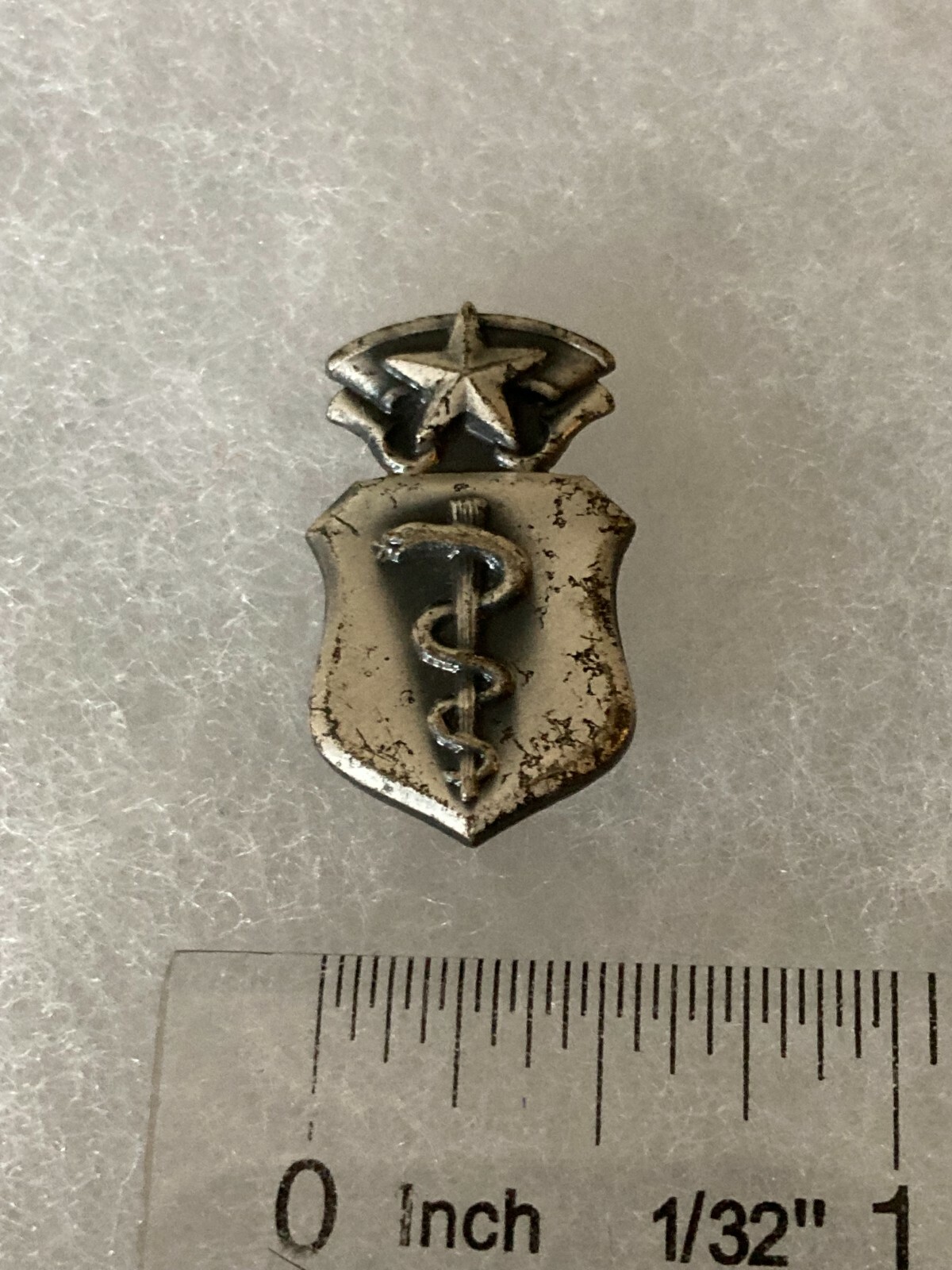 Authentic US Air Force USAF Chief Medical Corps Badge Insignia 22M 8C ...