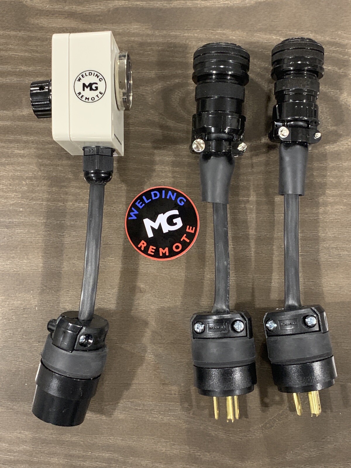 MG- Welding Remote - DOUBLE SET - (1 Remote + 2 Adapter) 14 Pin, 6 Pin ...