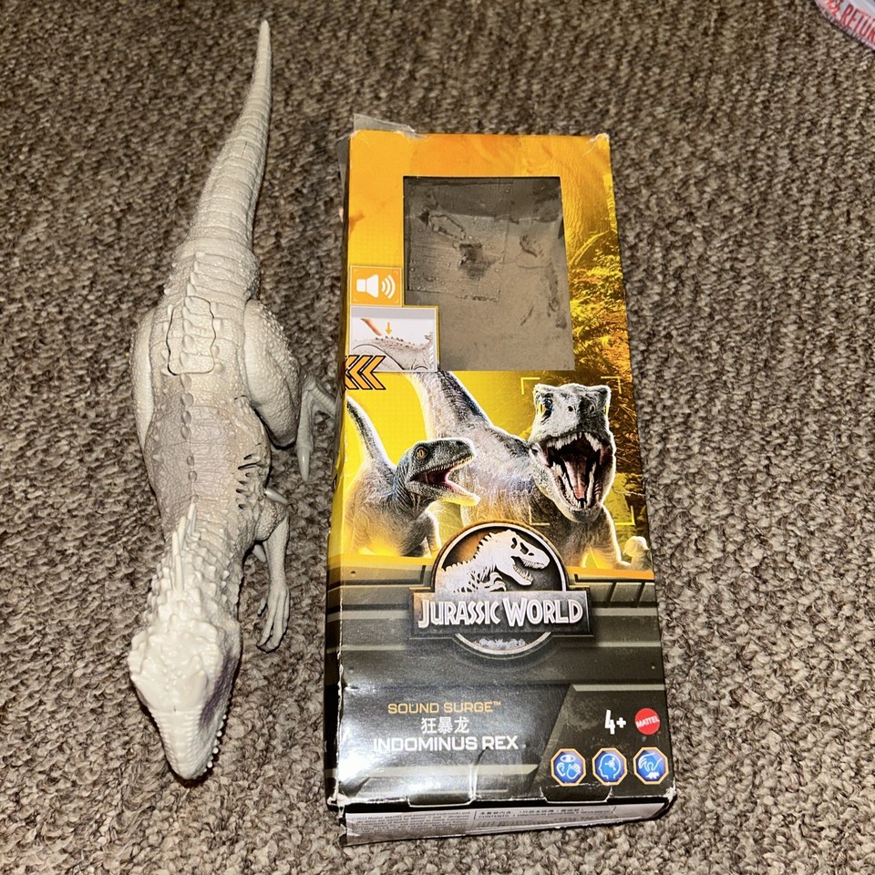 Jurassic World INDOMINUS REX Sound Surge Action Figure *Please Read ...