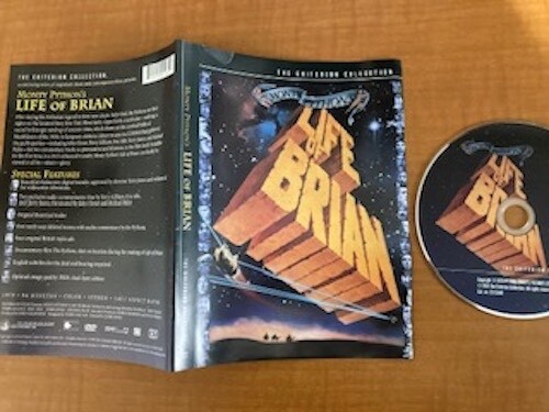 Monty Pythons Life of Brian (DVD, 1999, Criterion Collection) artwork ...