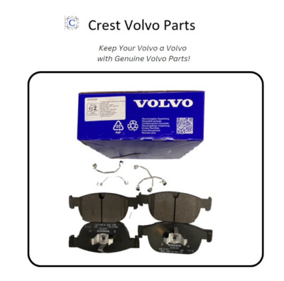 XC90 Genuine Volvo Front Brake Pad Set 2016-2022 18" 19" Genuine Volvo ...
