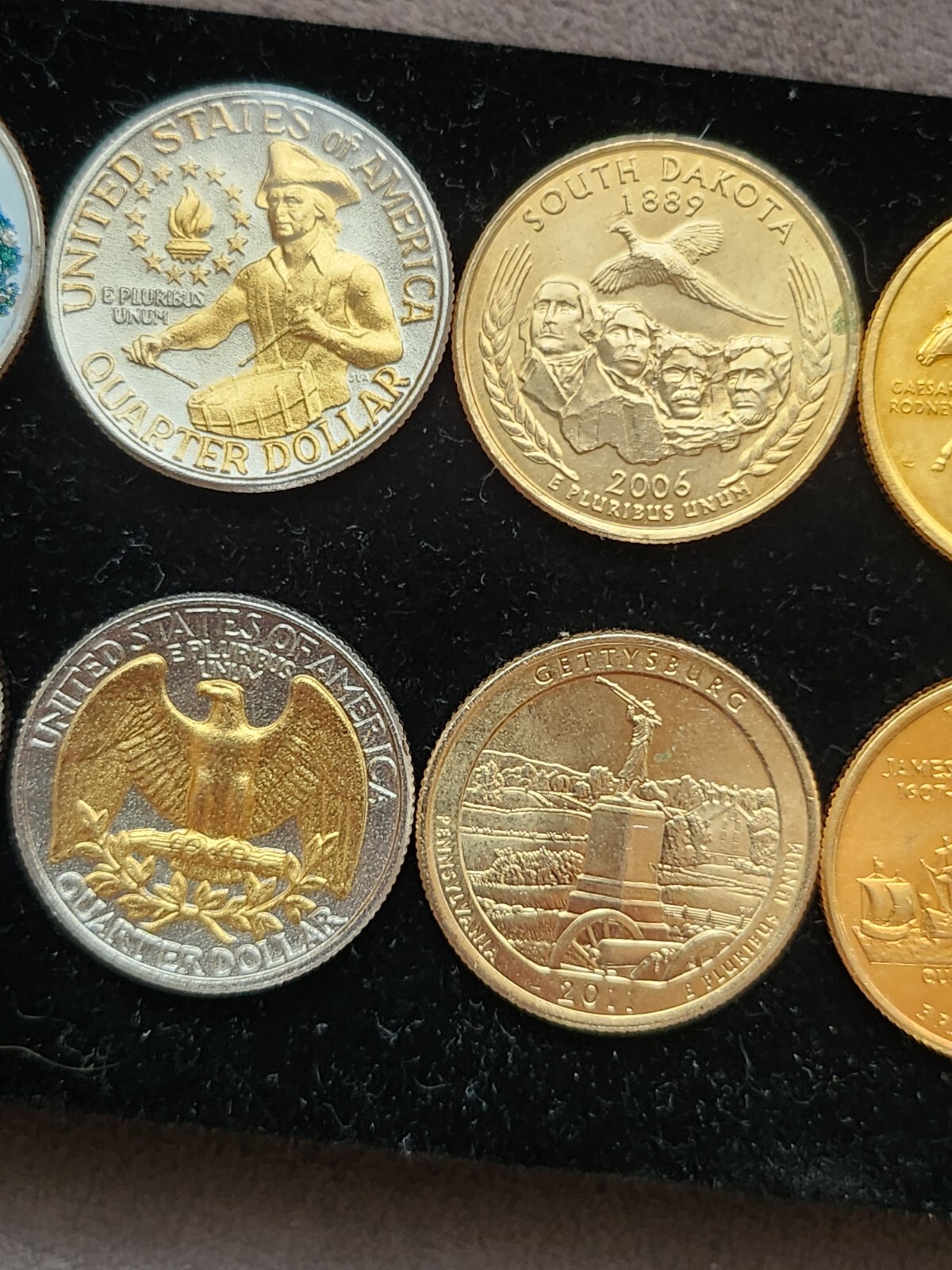 Gold Plated State Quarters 1999-2008 | eBay
