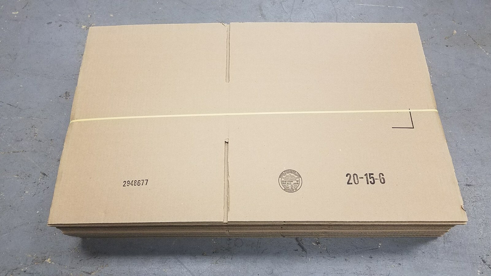 Corrugated Box 20 x 15 x 6", 20 box bundle | eBay