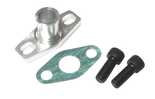ISR Performance GT Oil Drain Flange Integrated 5/8 Male Neck (fits GT15 ...