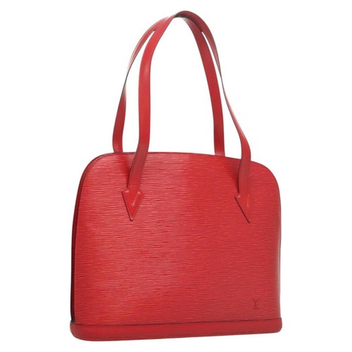 LOUIS VUITTON Epi Lussac Shoulder Bag Red M52287 LV Auth 124641 | eBay