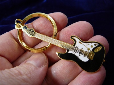 (M-221-C) One of 4 colors Fender STRATOCASTER Electric Guitar JEWELRY ...