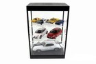 Car Display Case Acrylic LED Light 3 Tier Adjust Model Toy 1/18 Diecast ...