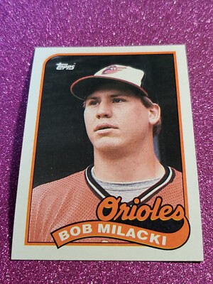 1989 Topps Bob Milacki RC Baltimore Orioles #324 | eBay