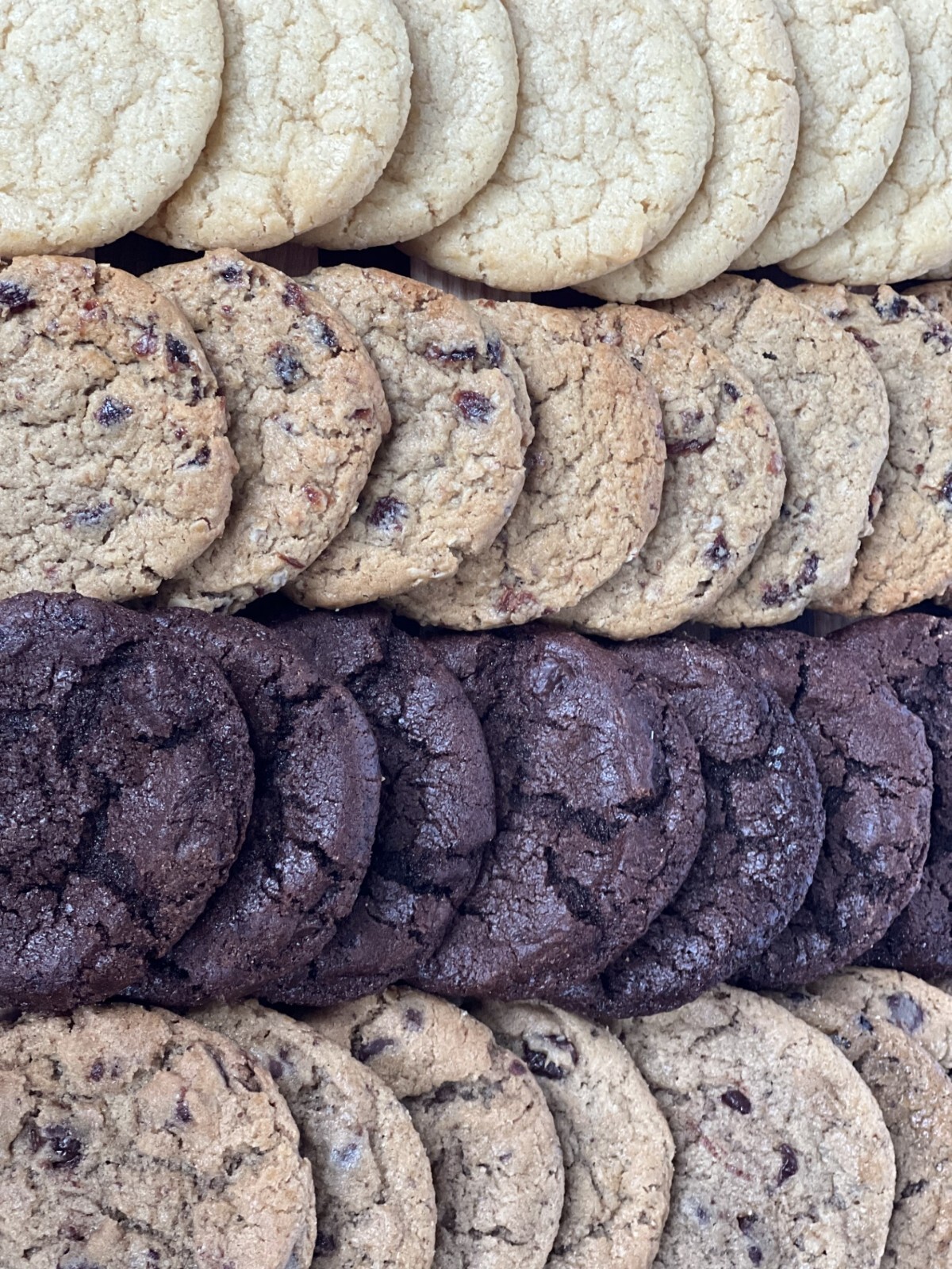 Nut-Free Pre-Portioned Cookie Dough Pucks Variety Pack 5 Flavors 160 ...