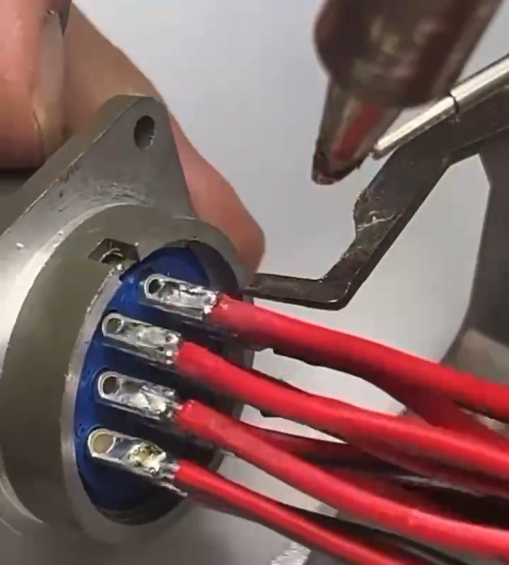 Semi-Automatic Soldering Machine Circuit Board Switch Chip Spot Tin ...