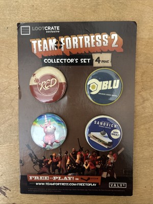 Team Fortress 2 Loot Crate Exclusive 4-Pin Set | eBay