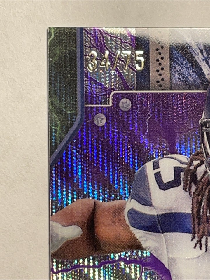 2024 Topps Resurgence Purple Surge Refractor /75 Richard Sherman #94 ...