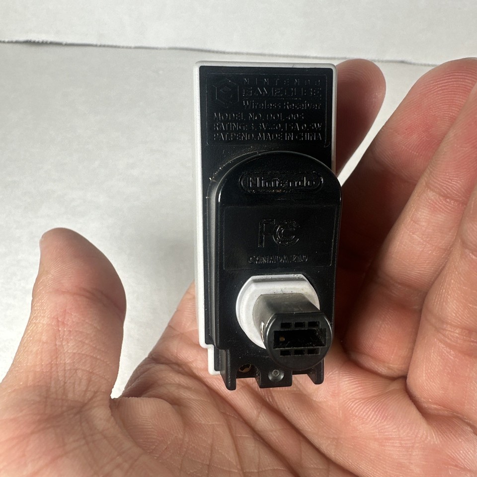 Nintendo GameCube Wavebird Controller w/ Receiver OEM - Tested Working ...