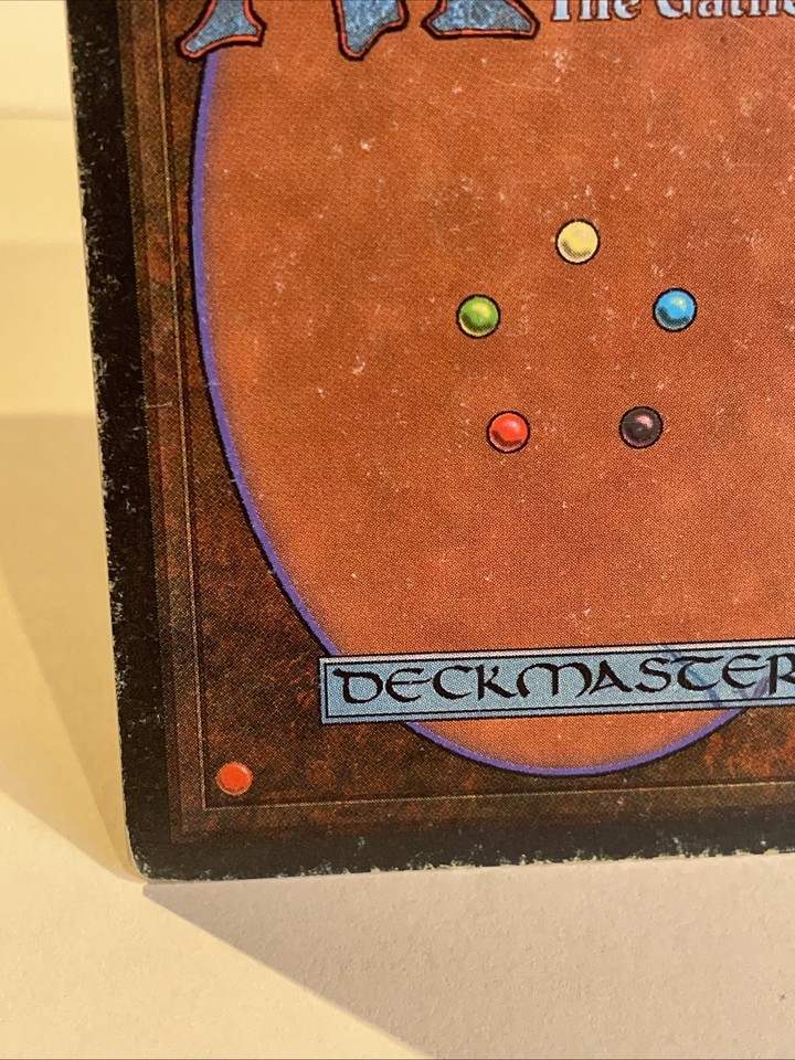 MTG Magic the Gathering Plateau Revised Edition Rare Dual Land Heavy ...