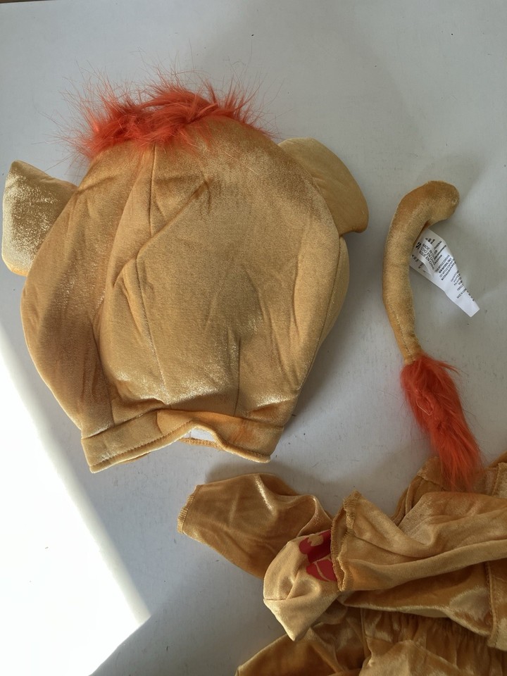 Disney Lion King Costume Toddler Size Small. Simba Costume | eBay