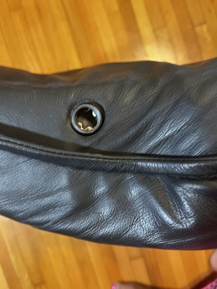 Ekornes Stressless Chair Leather Back Rest Cushion. Parts only - 1970s ...