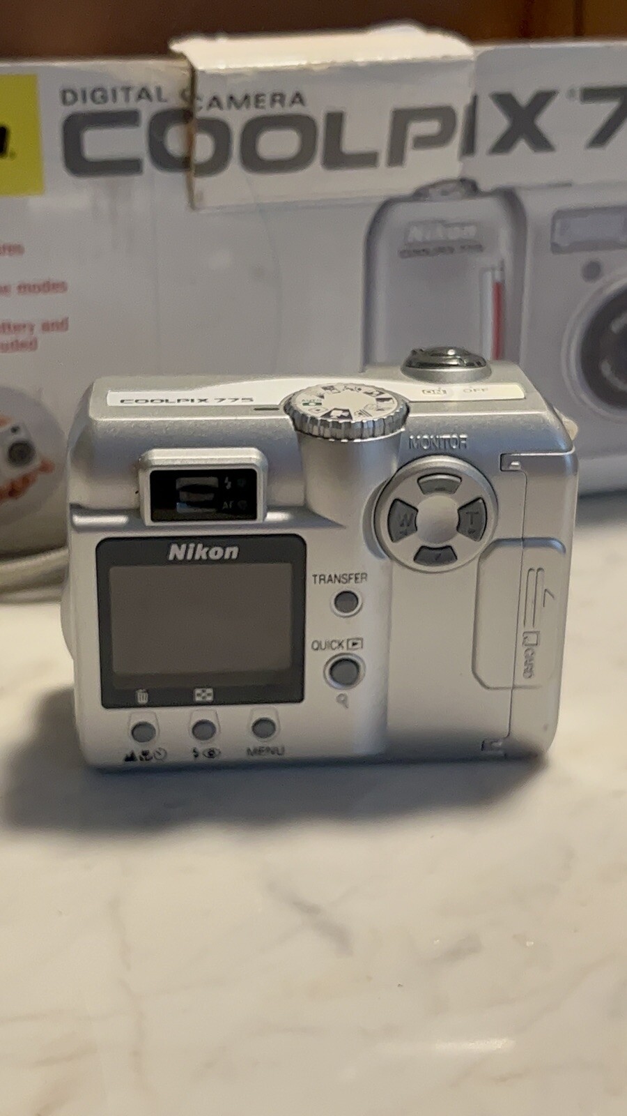 Nikon COOLPIX 775 2.1MP Digital Camera - Silver for sale online | eBay