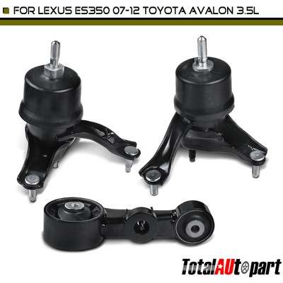 3x Auto Trans Engine Motor & Transmission Mount for Lexus ES350 07-12 ...