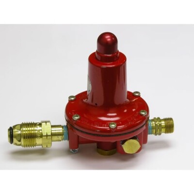 LB White REGULATOR,LP-GAS,25PSIG,PRESET W/SOFT NOSE POL,W/EXCESS FLOW ...