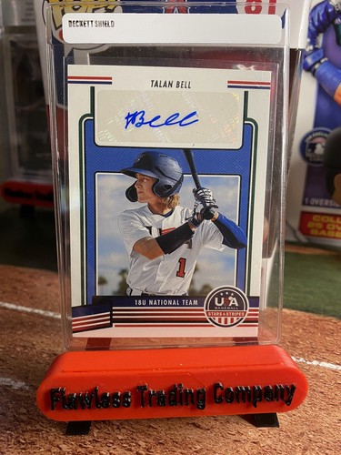 2023 Panini USA Baseball Stars & Stripes #18U2-TB Talan Bell Auto | eBay