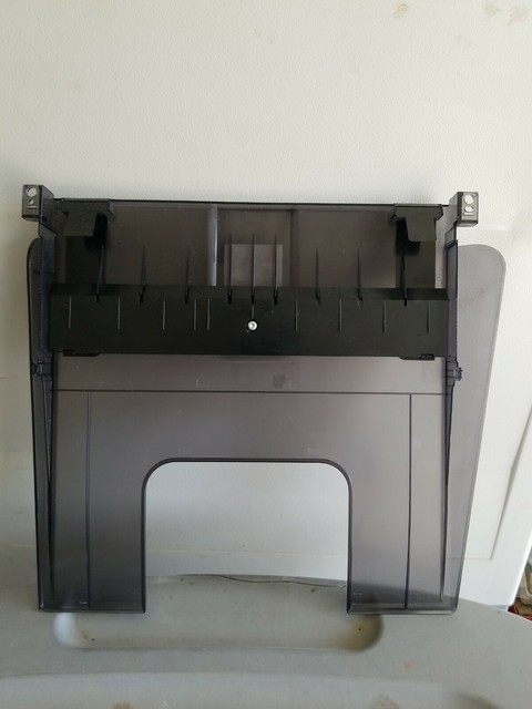 HP Officejet 4630 Printer Main Paper Tray Loading and Output Stacker ...