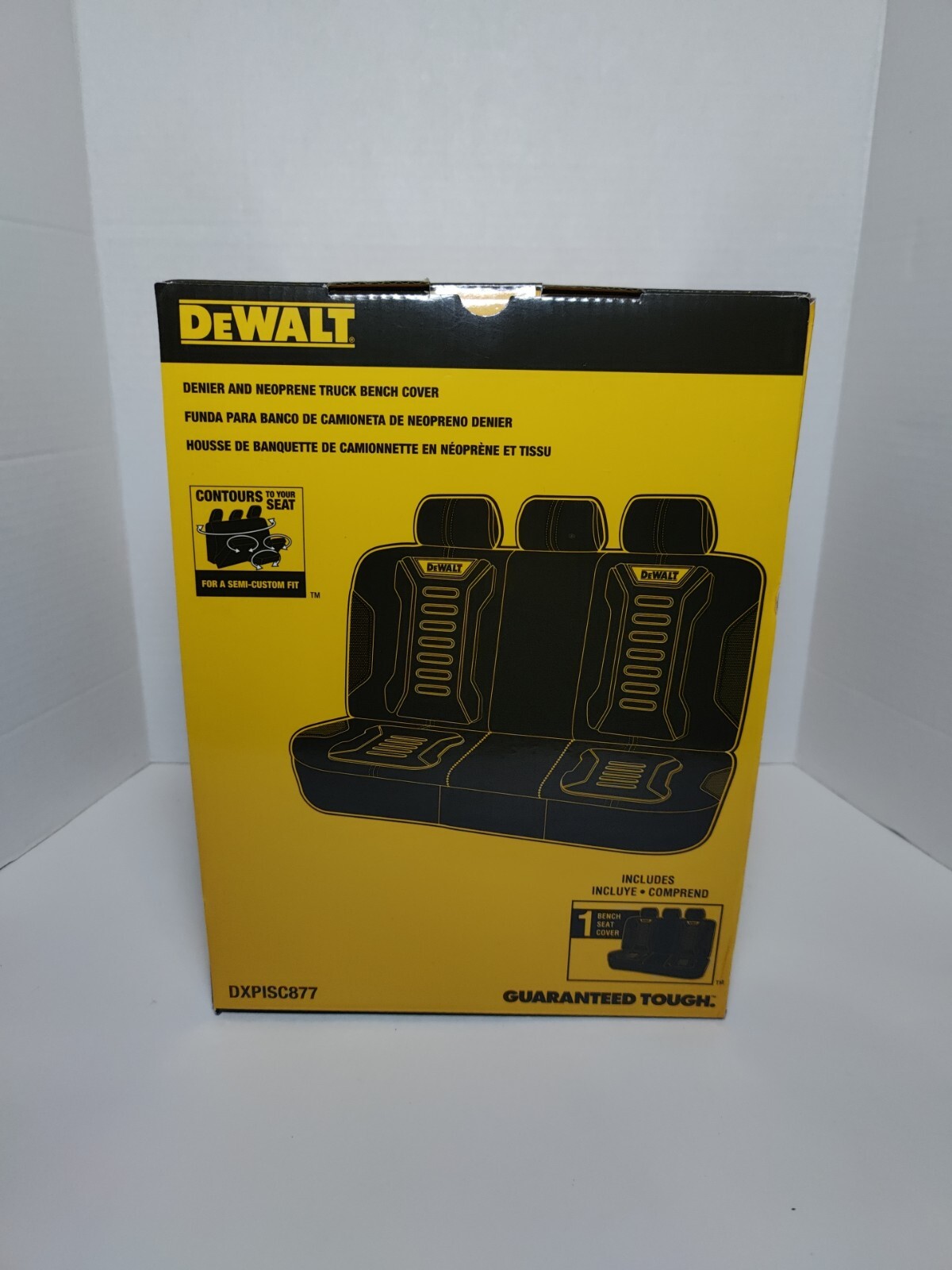 DeWALT Denier & Neoprene Truck Bench & Seat Cover Set DXPISC877 (2 ...