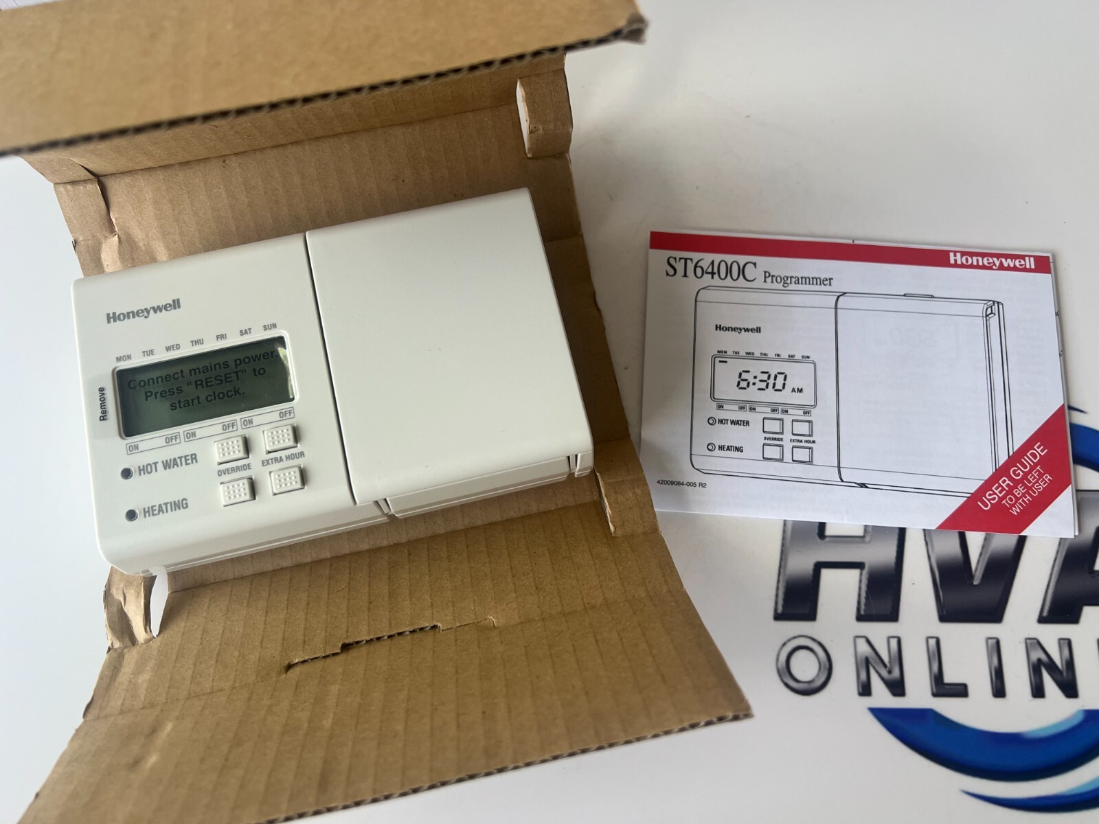 Honeywell 7 Day Electronic Programmer - White (ST6400C) for sale online ...