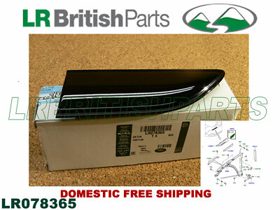 GENUINE LAND ROVER FRONT DOOR UPPER MOULDING RANGE ROVER EVOQUE LH ...