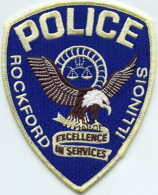 ROCKFORD ILLINOIS IL Excellence In Services POLICE PATCH | eBay