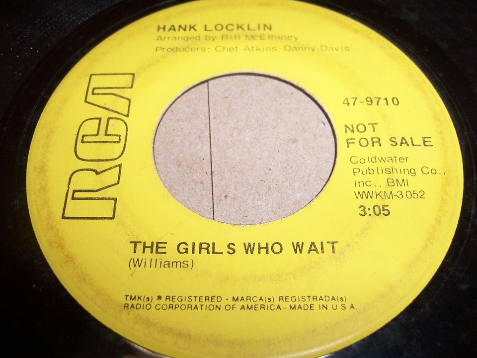 HANK LOCKLIN- WHERE THE BLUE OF THE NIGHT MEETS THE GOLD OF THE DAY-45 ...