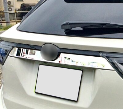 Chrome Trunk Lid Moulding Handle Trim For Toyota Harrier XU60 2014-2020 ...