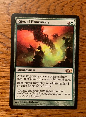 Rites of Flourishing x1 Magic 2012 MTG Near Mint | eBay