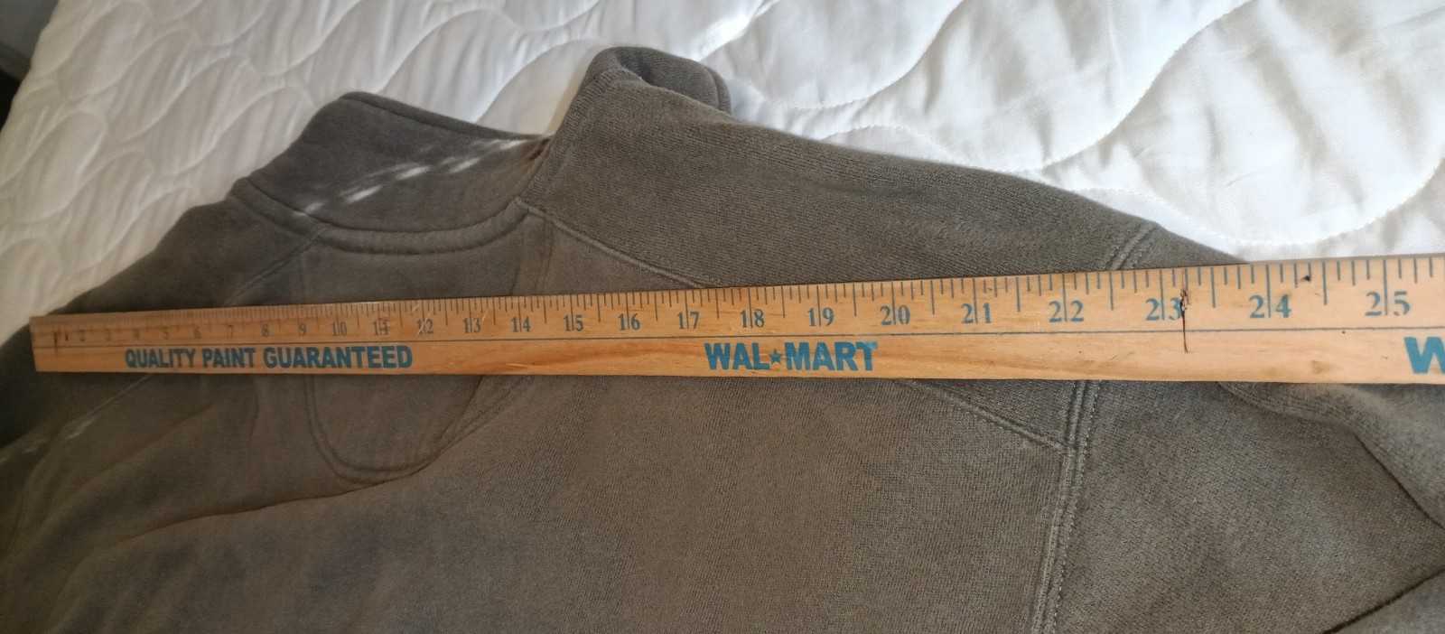 Izod Men's 1/4 Zip Army Green Sweatshirt XL | eBay