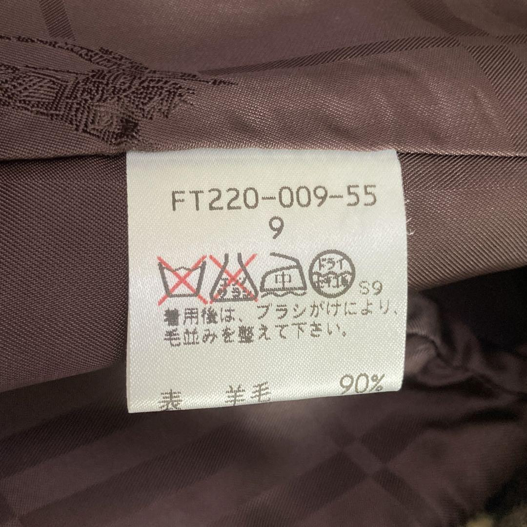 Burberry London Long Coat Brown Check Pattern Hooded Size 9 Burberry London Long Coat Brown Check Pattern Hooded Size 9