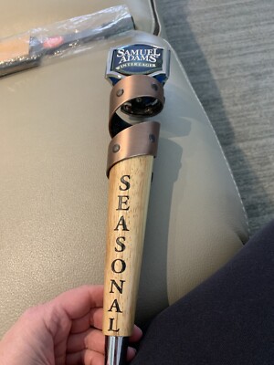 SAMUEL ADAMS SAM ADAMS COPPER RIBBON SEASONAL BEER TAP HANDLE | eBay