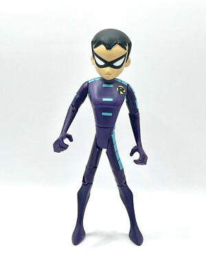 Mattel The Batman Shadow Tek Ultra Robin Purple 6" Teen Titans Figure ...